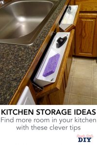 8 Clever Ways to Cook Up Extra Kitchen Storage - Single Girl's DIY