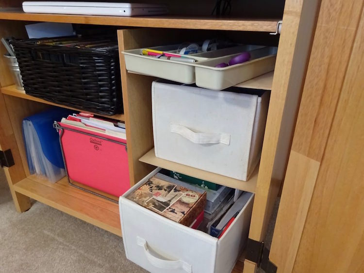 Small Home Office Organization Ideas - Single Girl's DIY