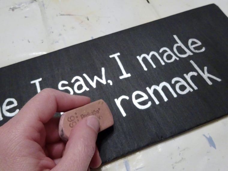 How to Make Hand Lettered Signs - No Special Tools Required - Single ...