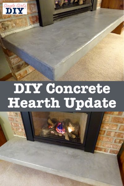 Quick and Easy Hearth Update with No Demolition Required | Single Girl ...