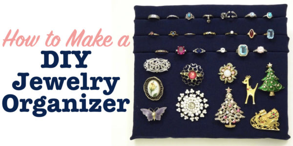 How to Make a Foam Jewelry Holder - Single Girl's DIY