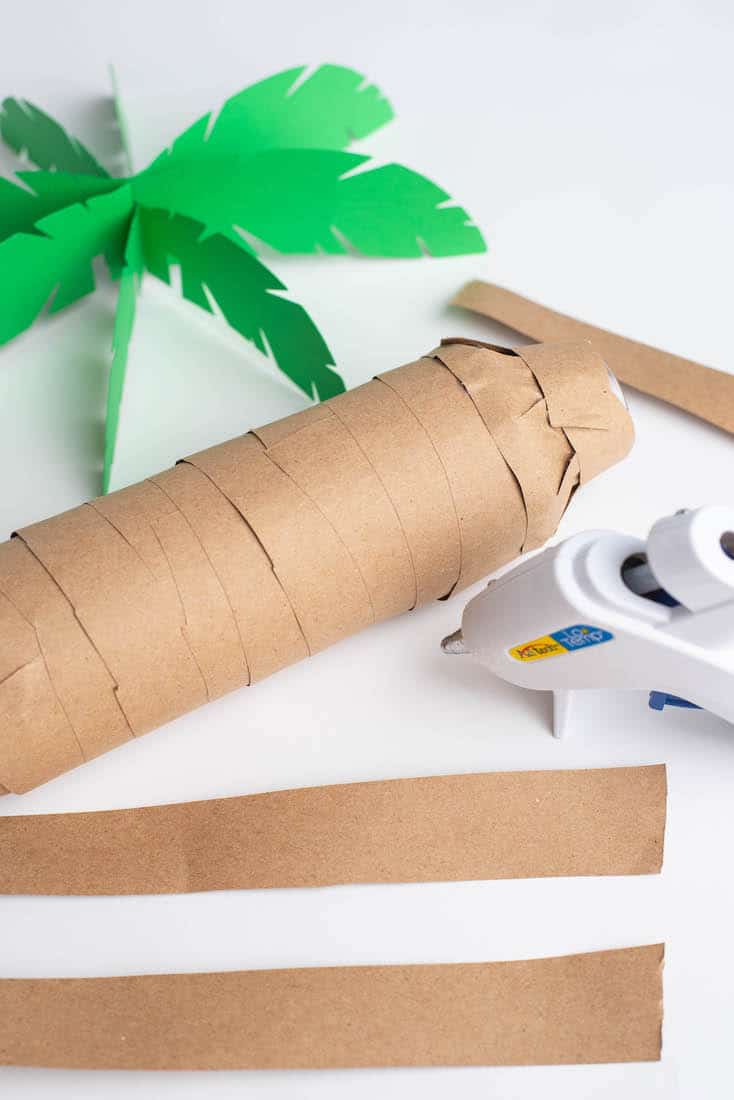How To Make A 3D Paper Palm Tree Single Girl s DIY
