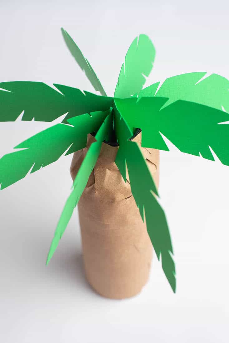 How To Make A 3D Paper Palm Tree Single Girl s DIY