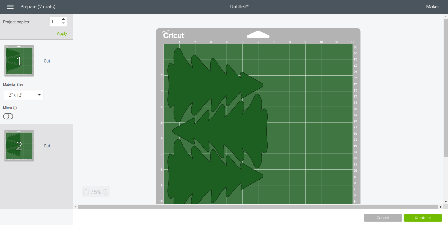 DIY Scandinavian Felt Christmas Trees Pattern - Single Girl's DIY
