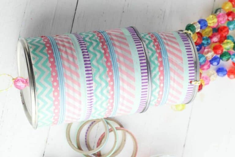 DIY Tin Can Wind Chimes - Single Girl's DIY