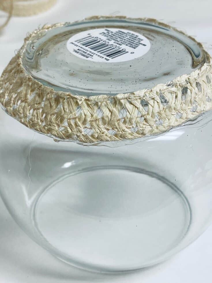 Easy DIY Sun Hat Wicker Vase - Single Girl's DIY