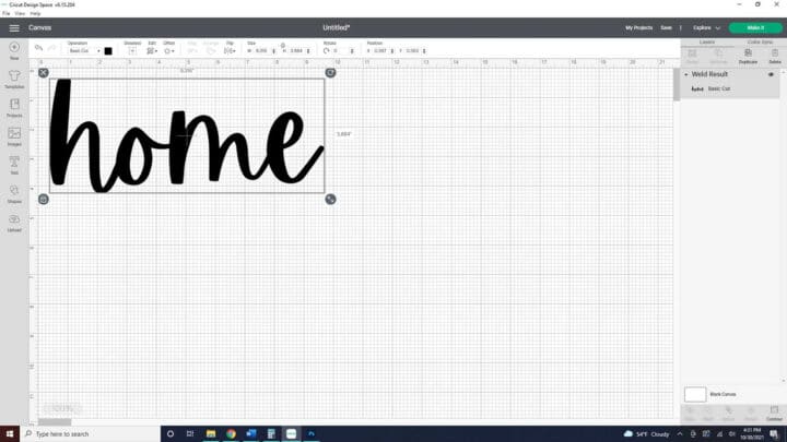 How to Cut Wood with Cricut: DIY Balsa Wood Sign - Single Girl's DIY