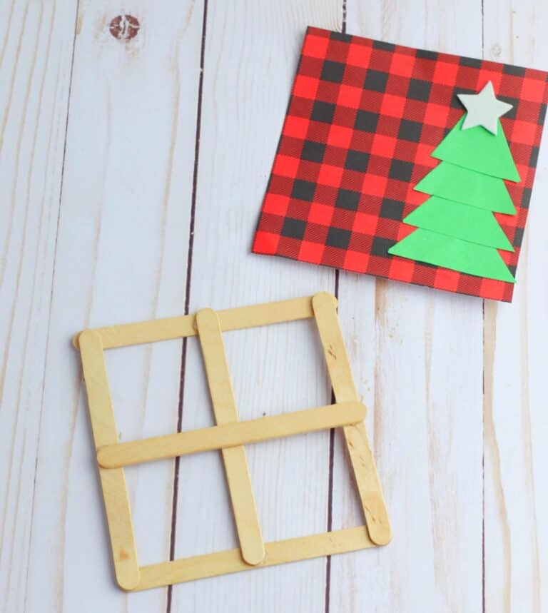 DIY Christmas Window Craft - Single Girl's DIY