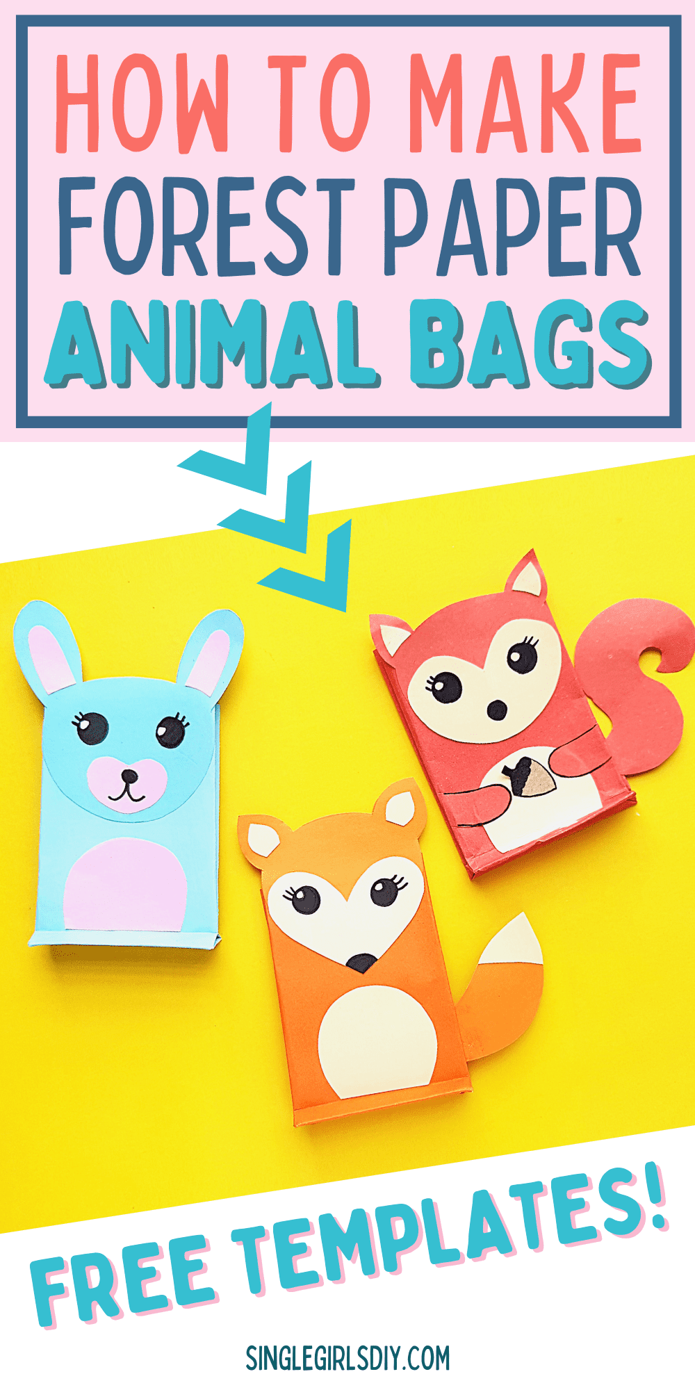 Adorable Forest Paper Bag Animals - Single Girl's DIY