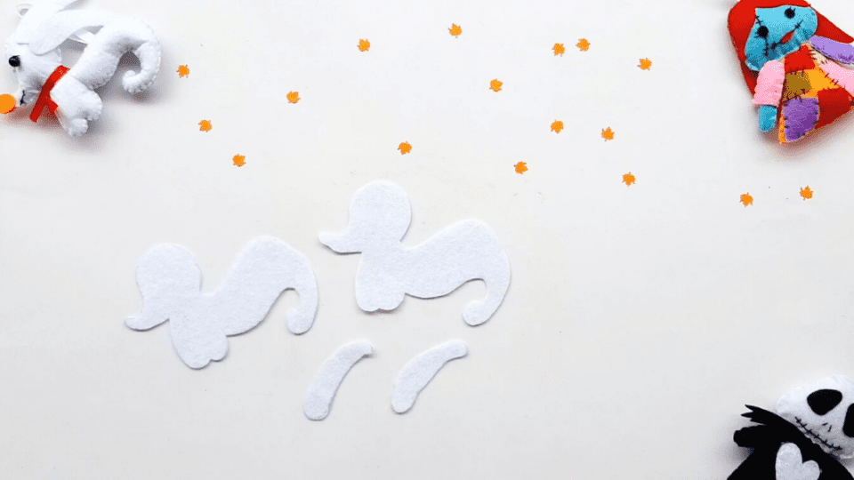 Nightmare Before Christmas Zero Plush - Single Girl's DIY