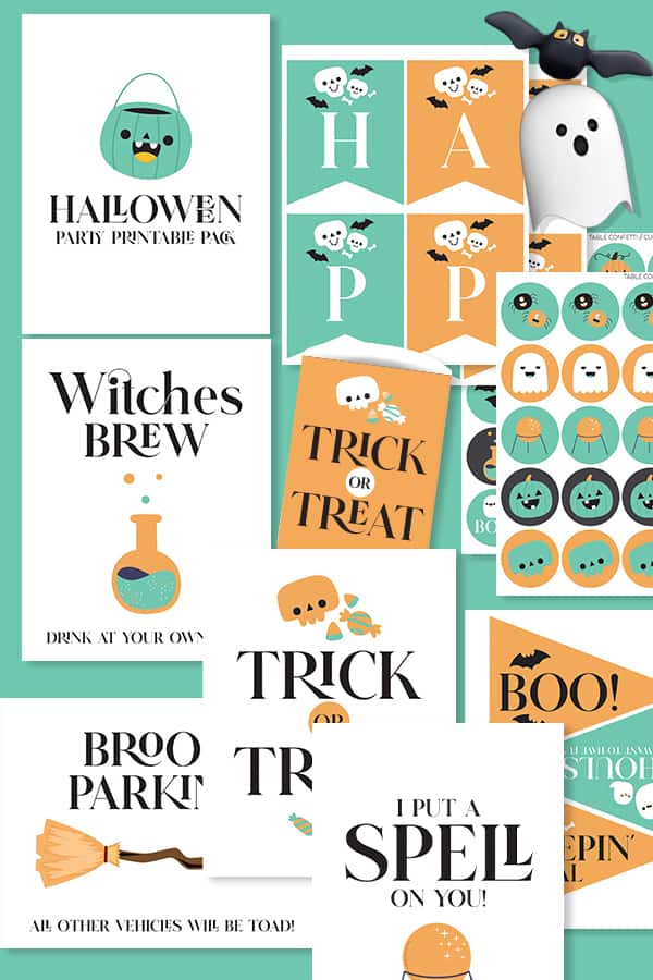 Halloween Party Printables - Single Girl's DIY