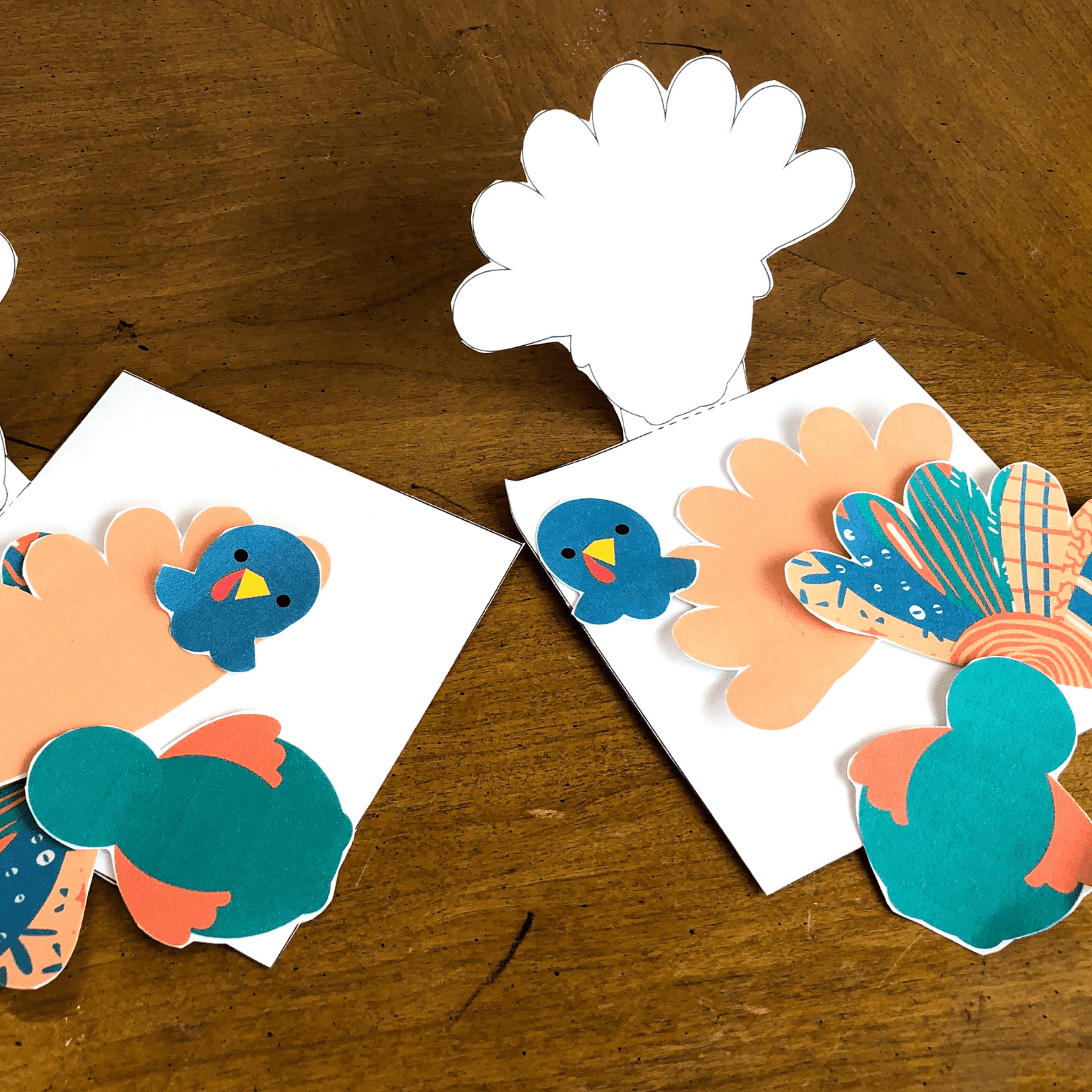 DIY Thanksgiving Pop Up Card - Single Girl's DIY