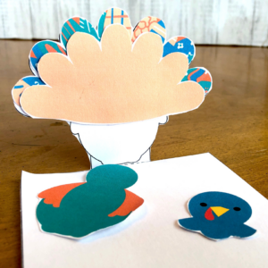 DIY Thanksgiving Pop Up Card - Single Girl's DIY