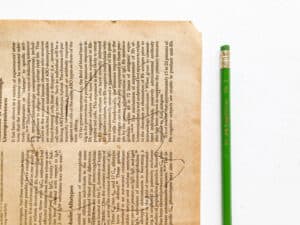 How to Make Glittery Book Page Leaves - Single Girl's DIY