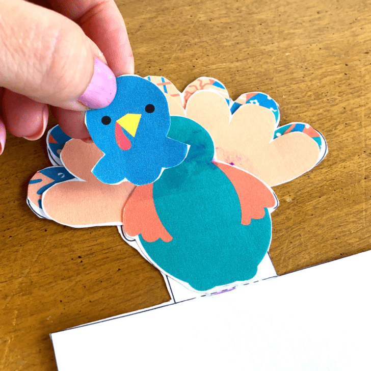 DIY Thanksgiving Pop Up Card - Single Girl's DIY