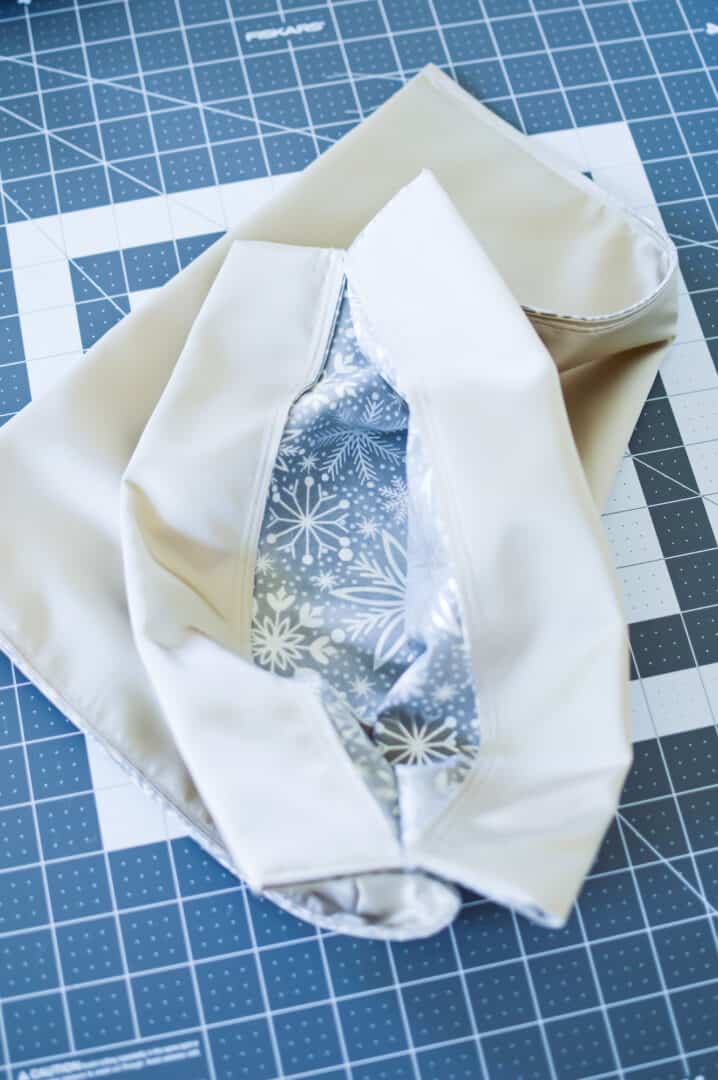 How to Sew a Reusable Drawstring Gift Bag - Single Girl's DIY