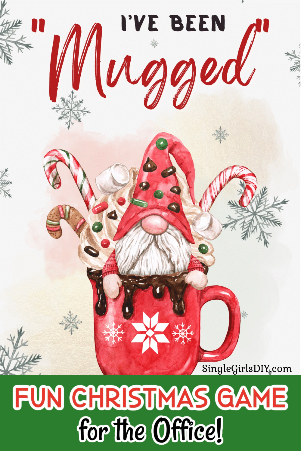 You&#039;ve Been Mugged Game - Gift Ideas and Free Printable - Single Girl&#039;s DIY