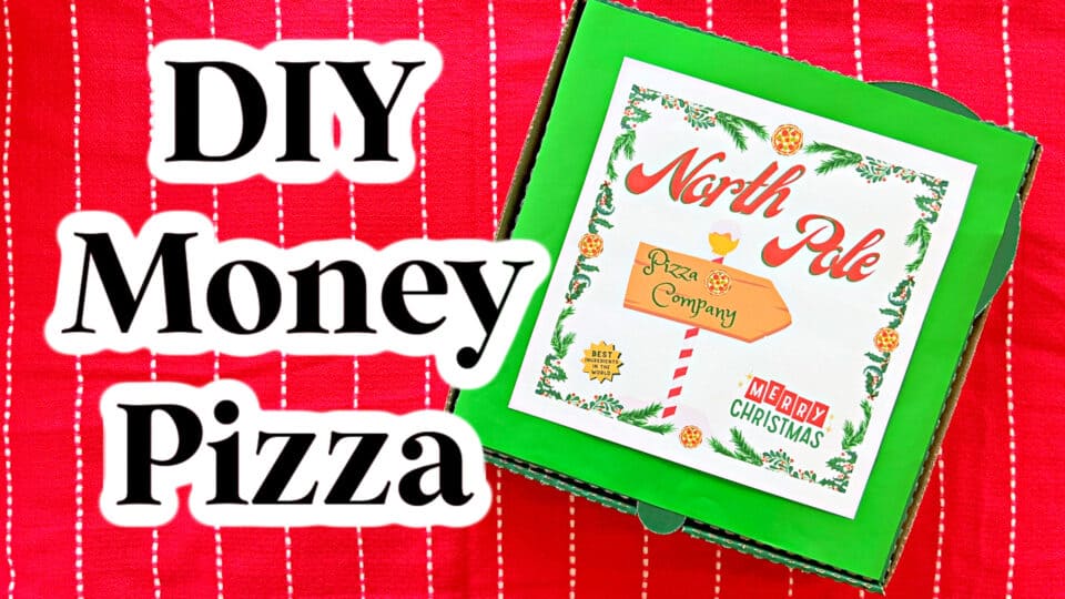 How to Make a Money Pizza - Single Girl's DIY