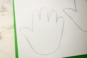 Handprints Unity Wreath (Celebrating Diversity) - Single Girl's DIY