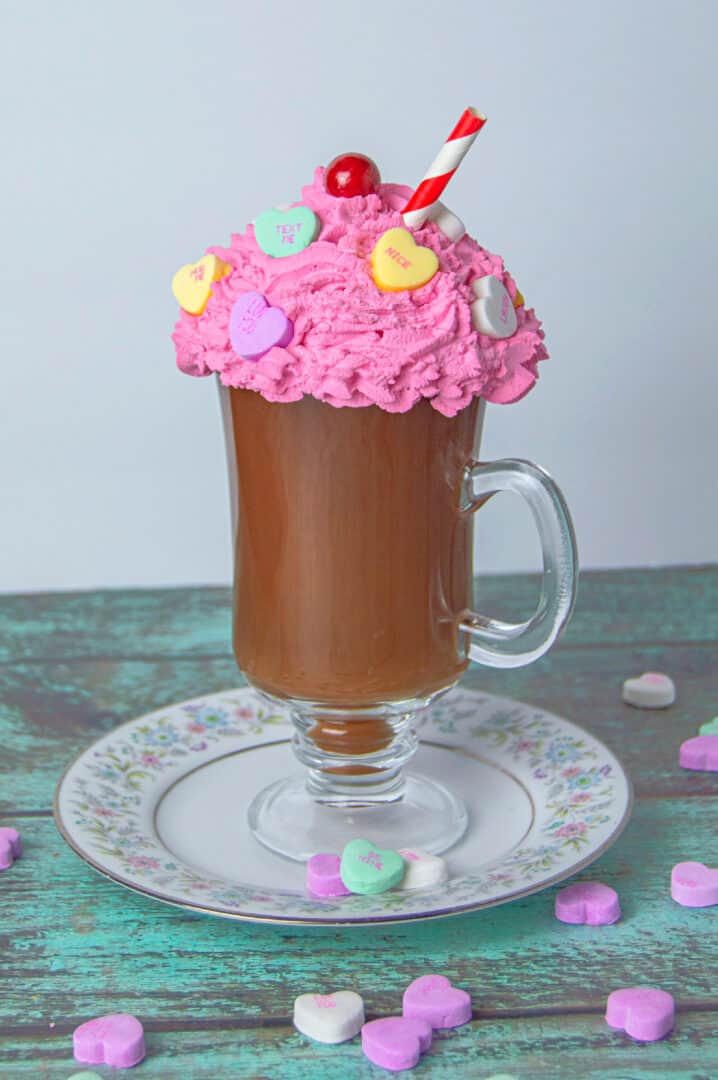DIY Faux Hot Chocolate Mug (Dollar Tree DIY) - Single Girl's DIY