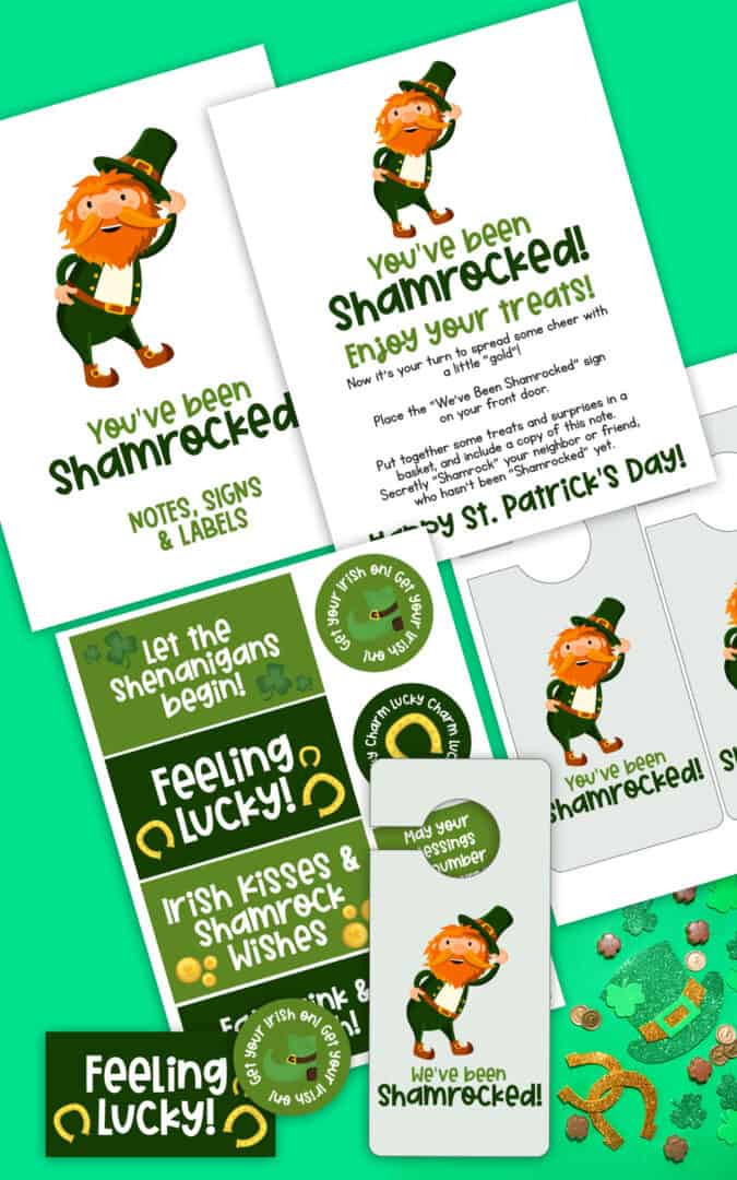 You've Been Shamrocked St. Patrick's Day Secret Gift Exchange