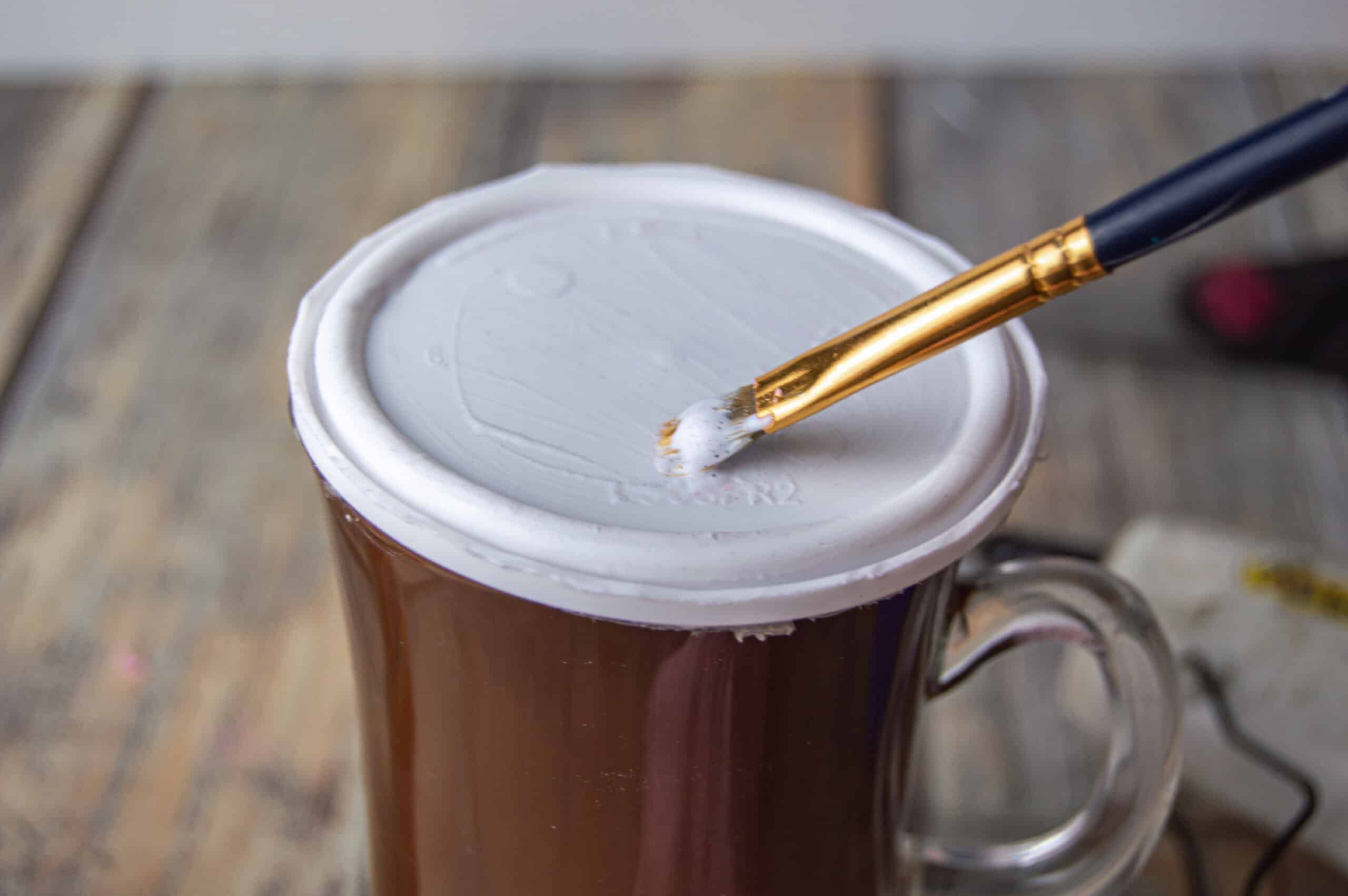 DIY Faux Hot Chocolate Mug (Dollar Tree DIY) - Single Girl's DIY