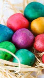 How to Color Potatoes for Easter (Instead of Eggs) - Single Girl's DIY