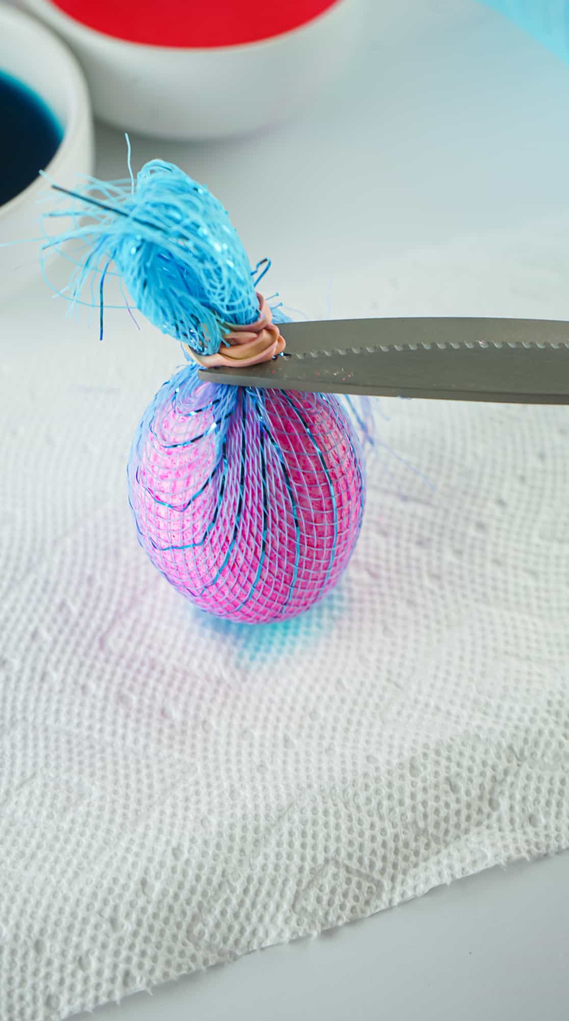 DIY Mermaid Easter Eggs - Single Girl's DIY