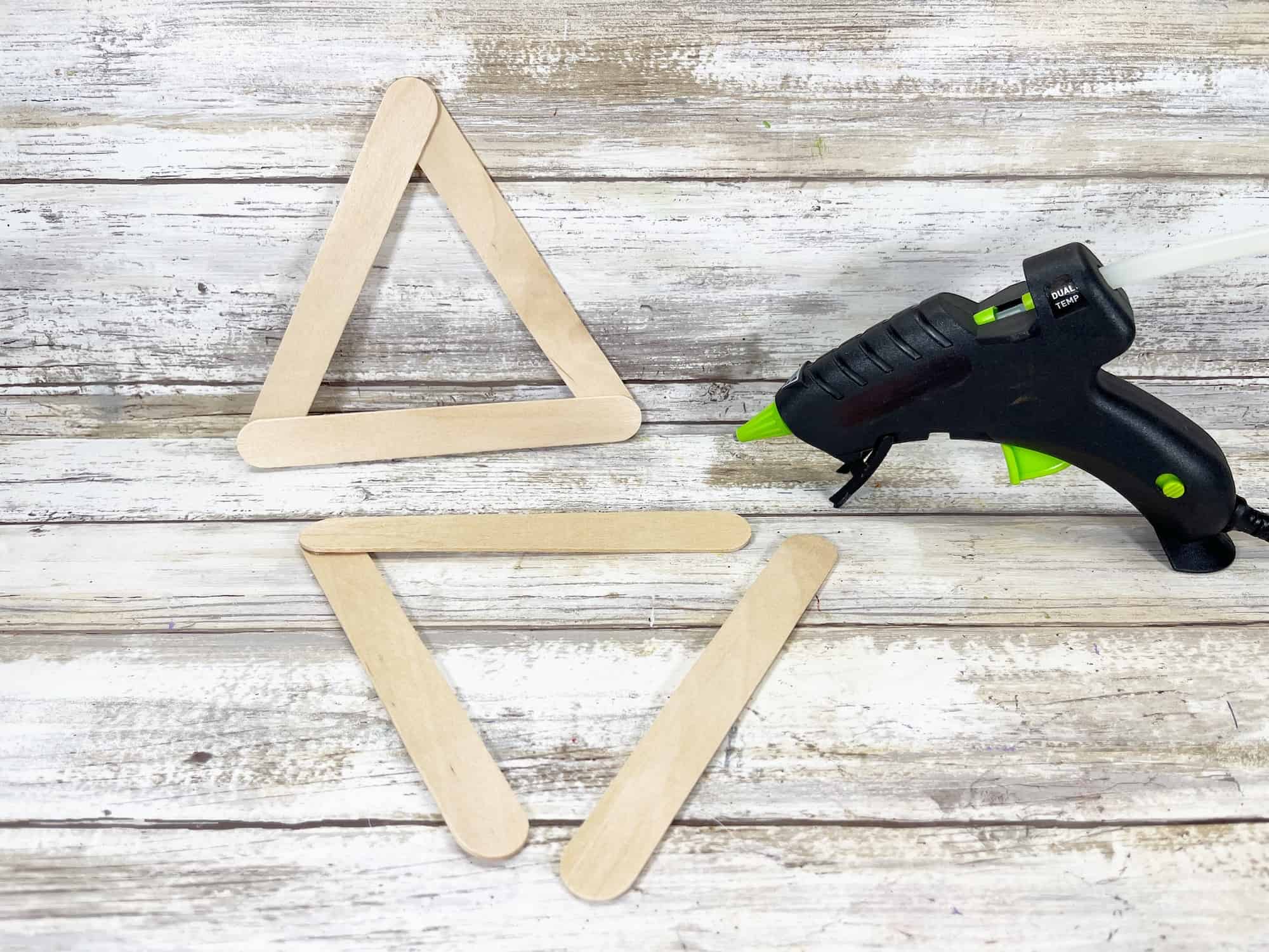 Handprint Carrot Craft with Popsicle Sticks - Single Girl's DIY