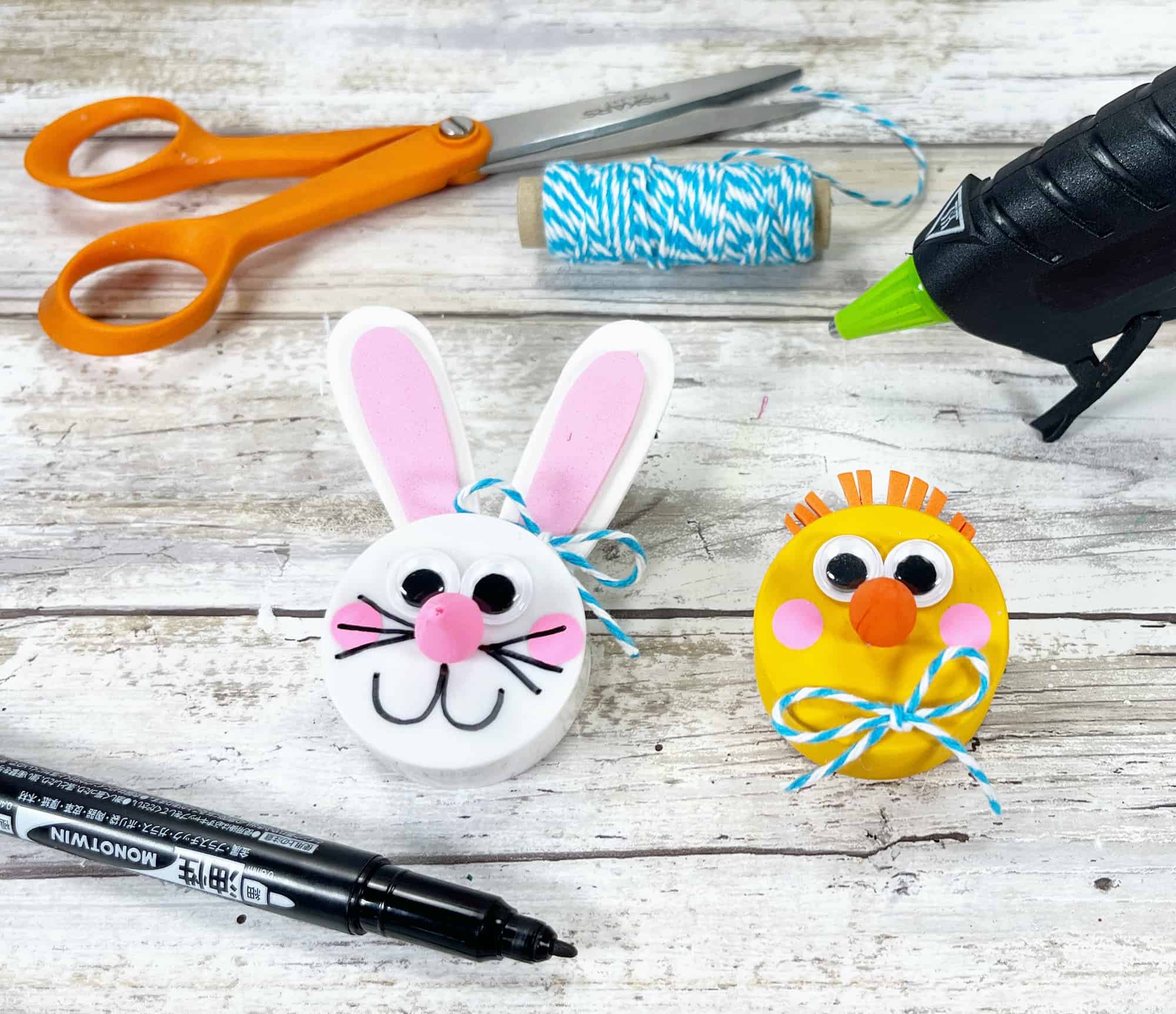 Cute Easter Tea Lights Craft: Dollar Store DIY - Single Girl's DIY