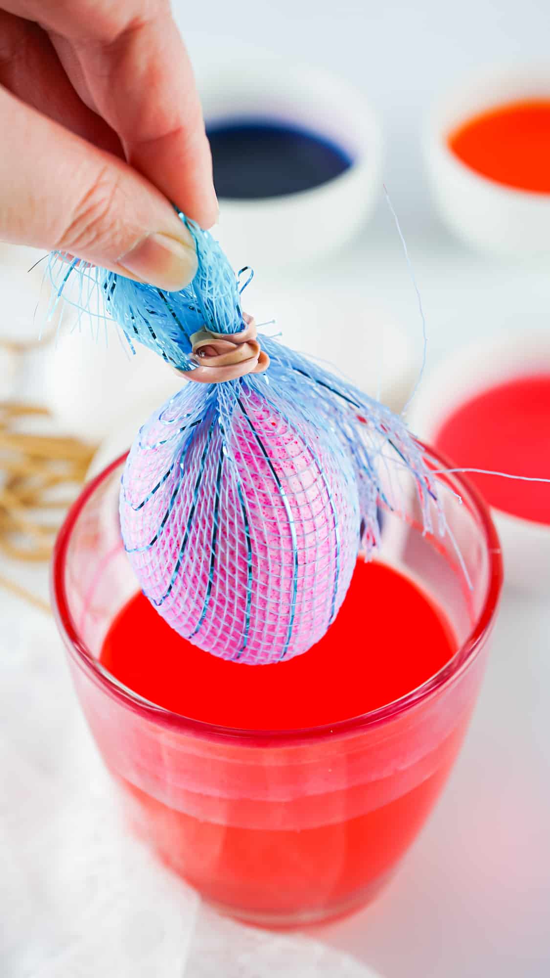 DIY Mermaid Easter Eggs - Single Girl's DIY