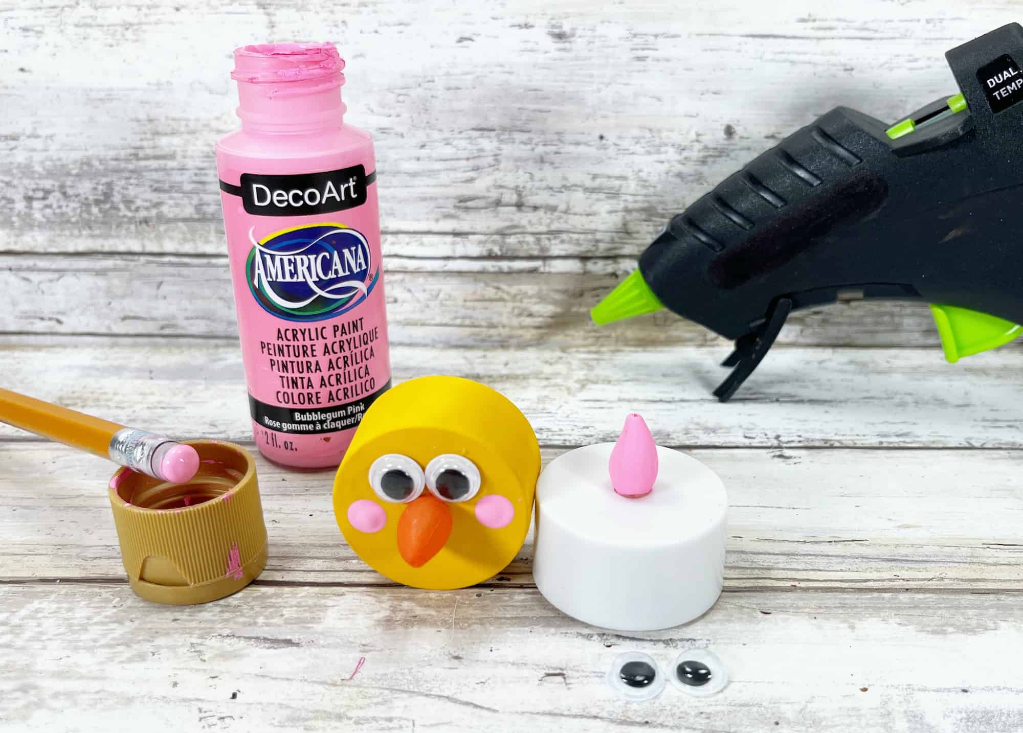 Cute Easter Tea Lights Craft: Dollar Store DIY - Single Girl's DIY