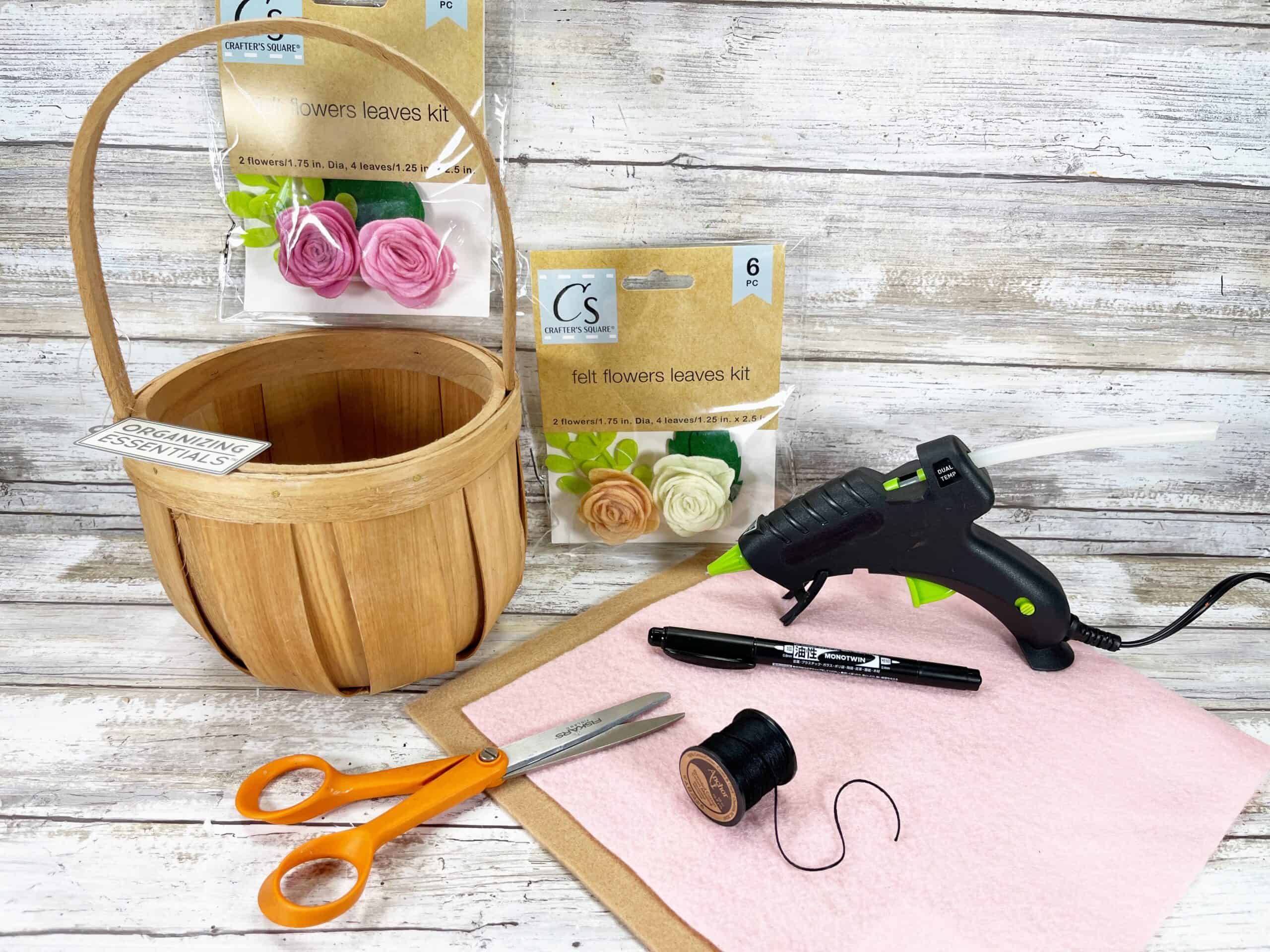 Cute Easter Bunny Basket: Dollar Tree DIY - Single Girl's DIY