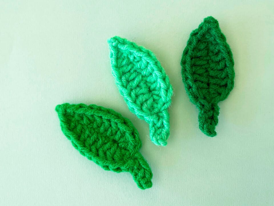 Free Crochet Leaves Pattern - Single Girl's DIY