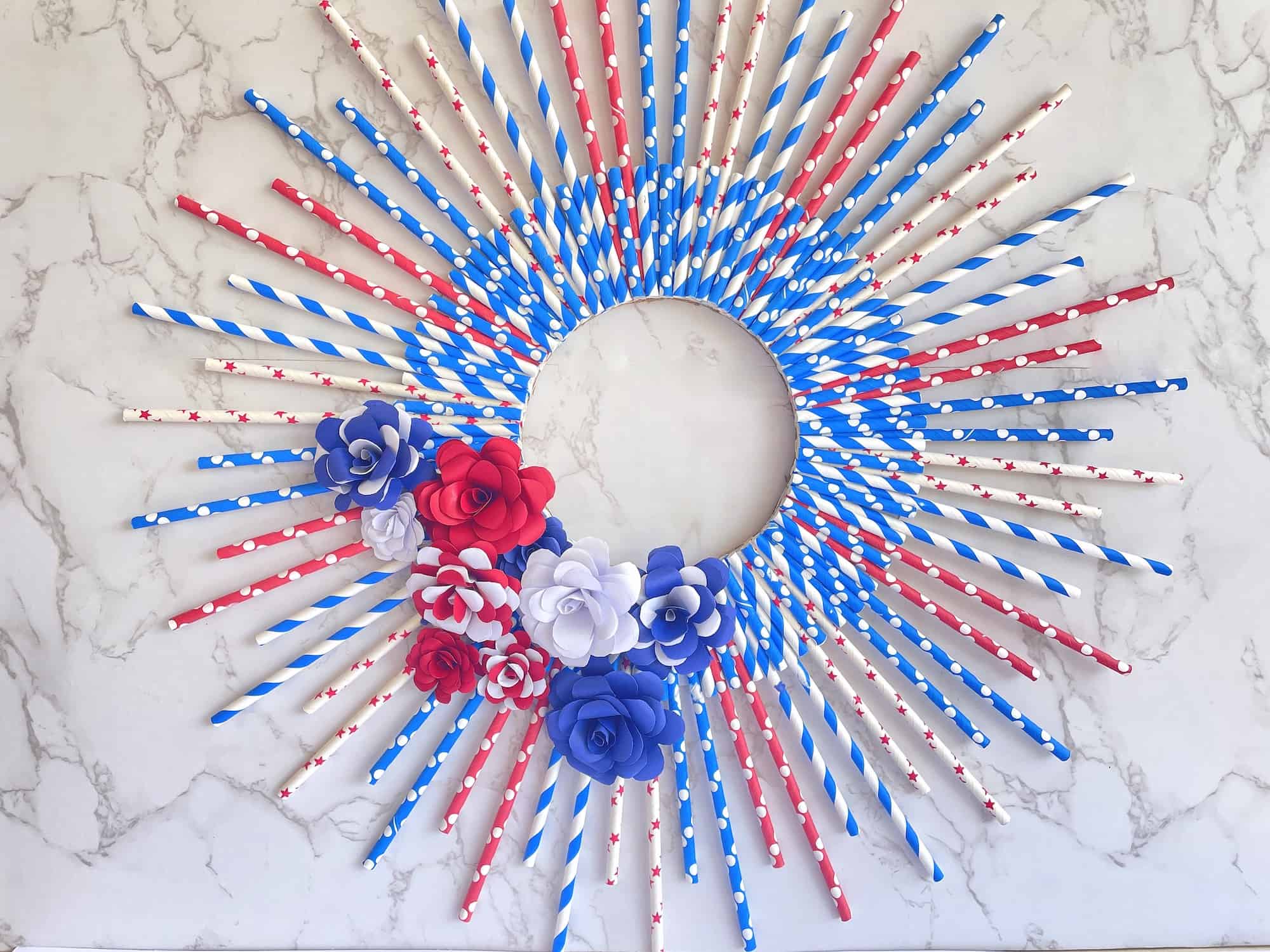Easy Popsicle Stick Flag for 4th of July - Single Girl's DIY