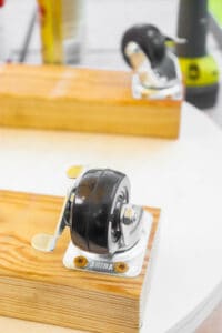 DIY Plant Caddy: Rolling Plant Base With Wheels - Single Girl's DIY