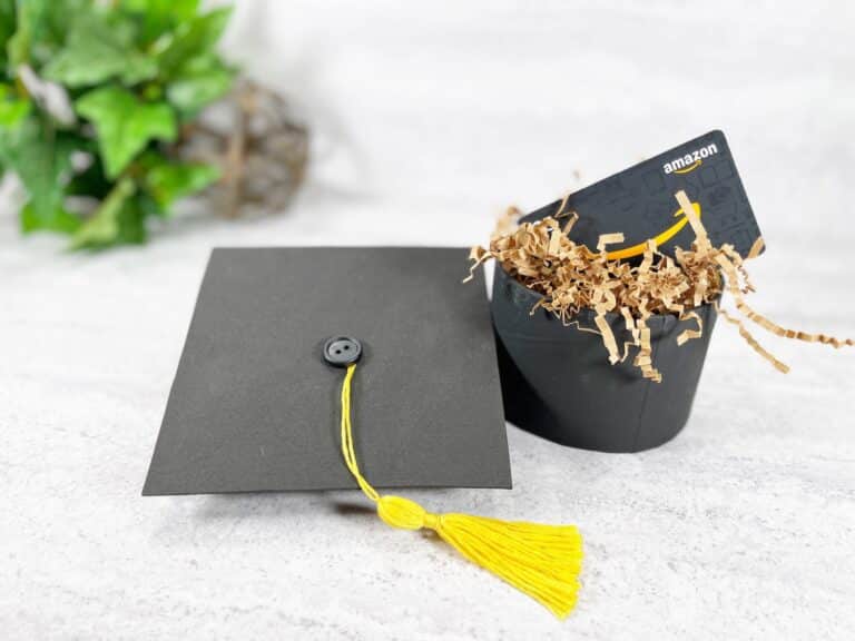 Graduation Cap Gift Box - Single Girl's DIY