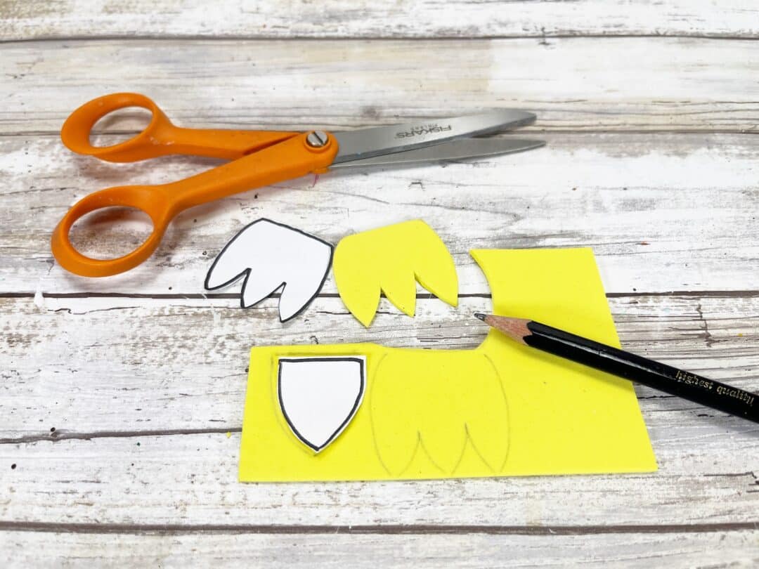 Bald Eagle Handprint Craft (with Popsicle Sticks) - Single Girl's DIY