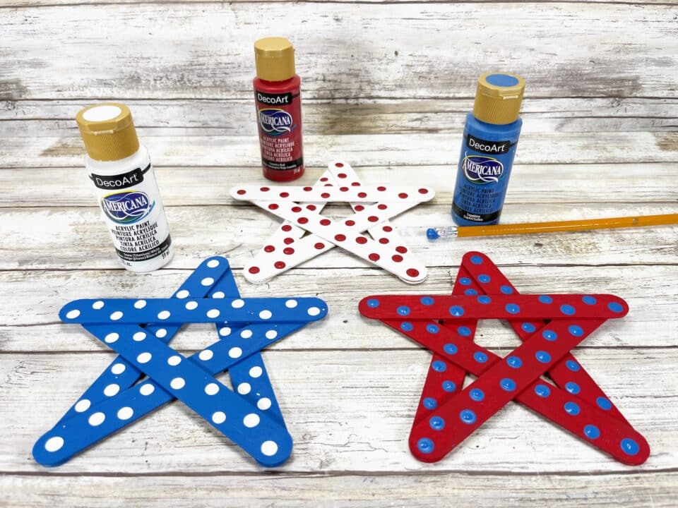 DIY Star Wand (Patriotic Craft for 4th of July, Memorial Day, Veterans ...