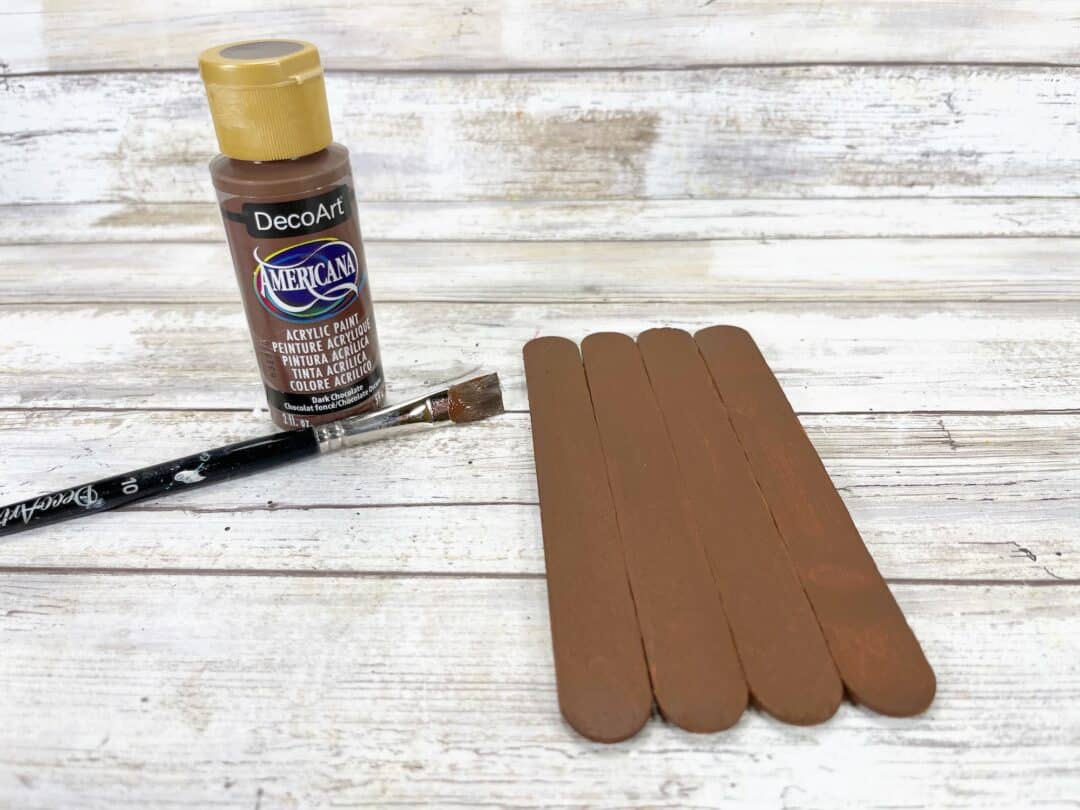 Bald Eagle Handprint Craft (with Popsicle Sticks) - Single Girl's DIY