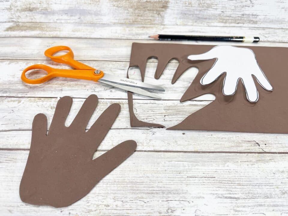 Bald Eagle Handprint Craft (with Popsicle Sticks) - Single Girl's DIY