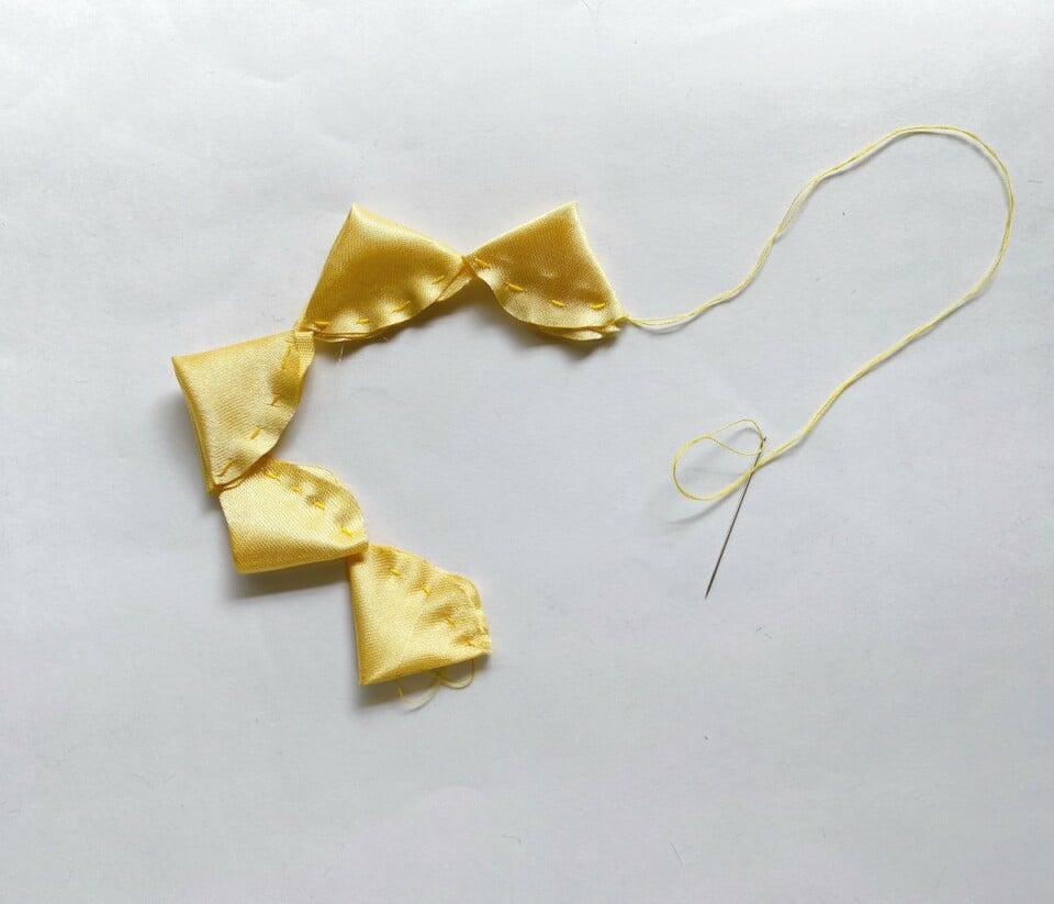 Easy to Make DIY Satin Flowers - Single Girl's DIY