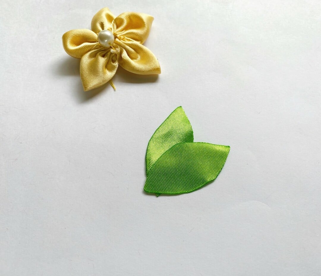 Easy to Make DIY Satin Flowers - Single Girl's DIY