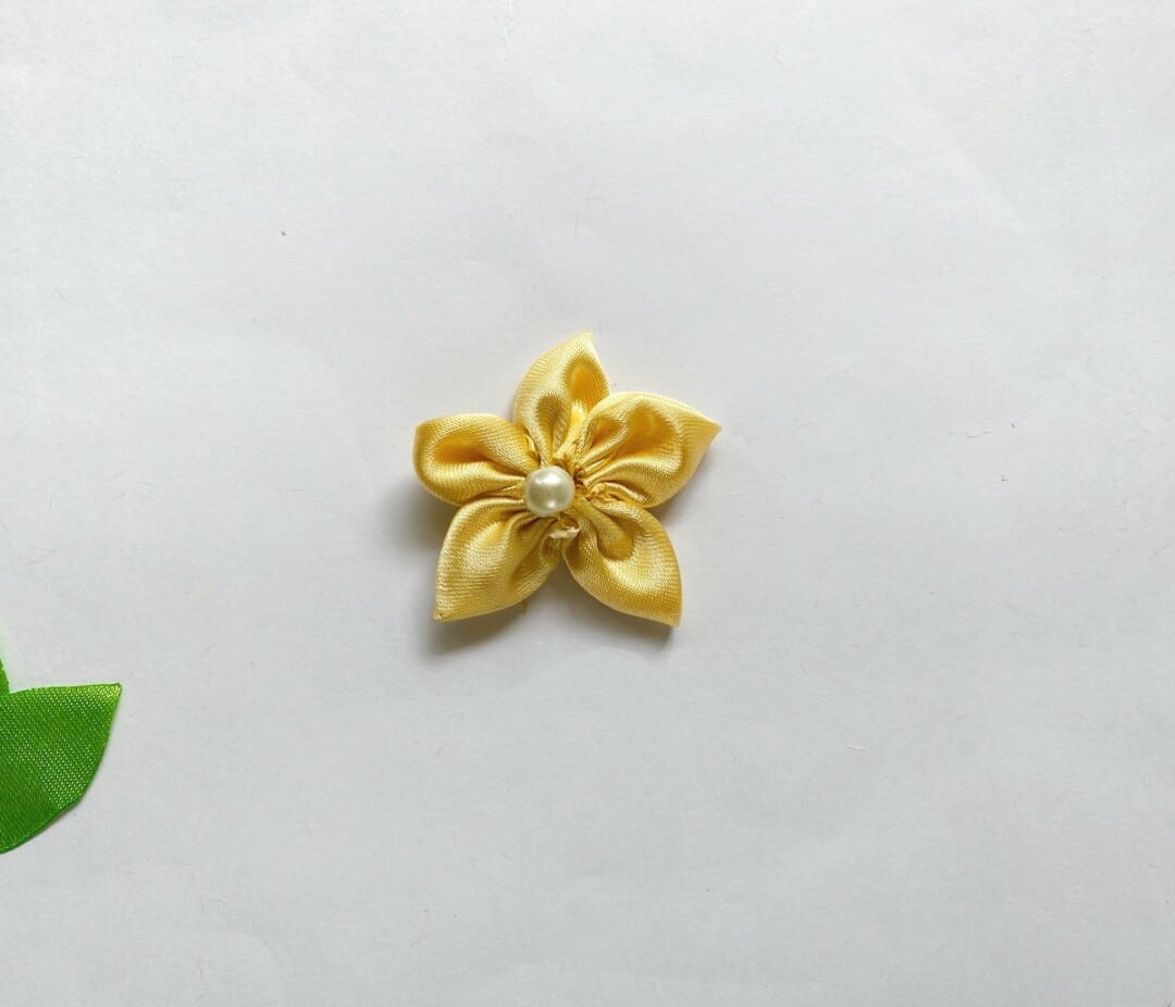 Easy to Make DIY Satin Flowers - Single Girl's DIY