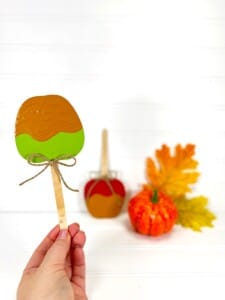 Caramel Apple Craft (Dollar Store DIY) - Single Girl's DIY
