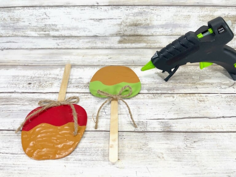Caramel Apple Craft (Dollar Store DIY) - Single Girl's DIY