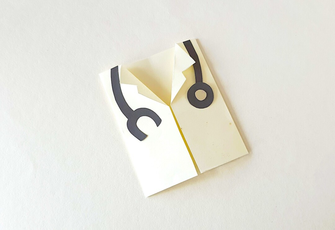 How to Make a Doctor Card - Single Girl's DIY