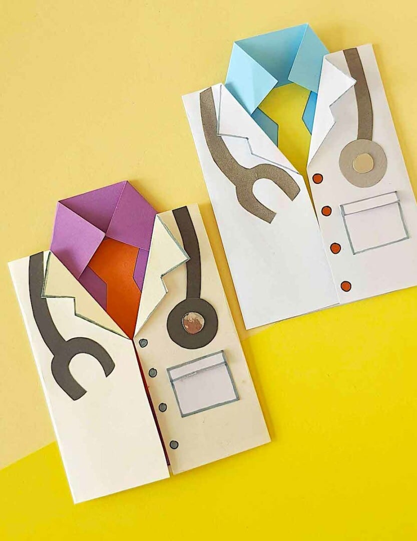 How to Make a Doctor Card - Single Girl's DIY