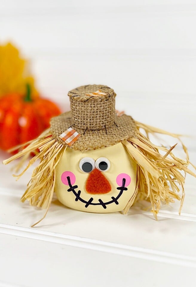 Foam Dice Scarecrow (Dollar Store DIY) - Single Girl's DIY