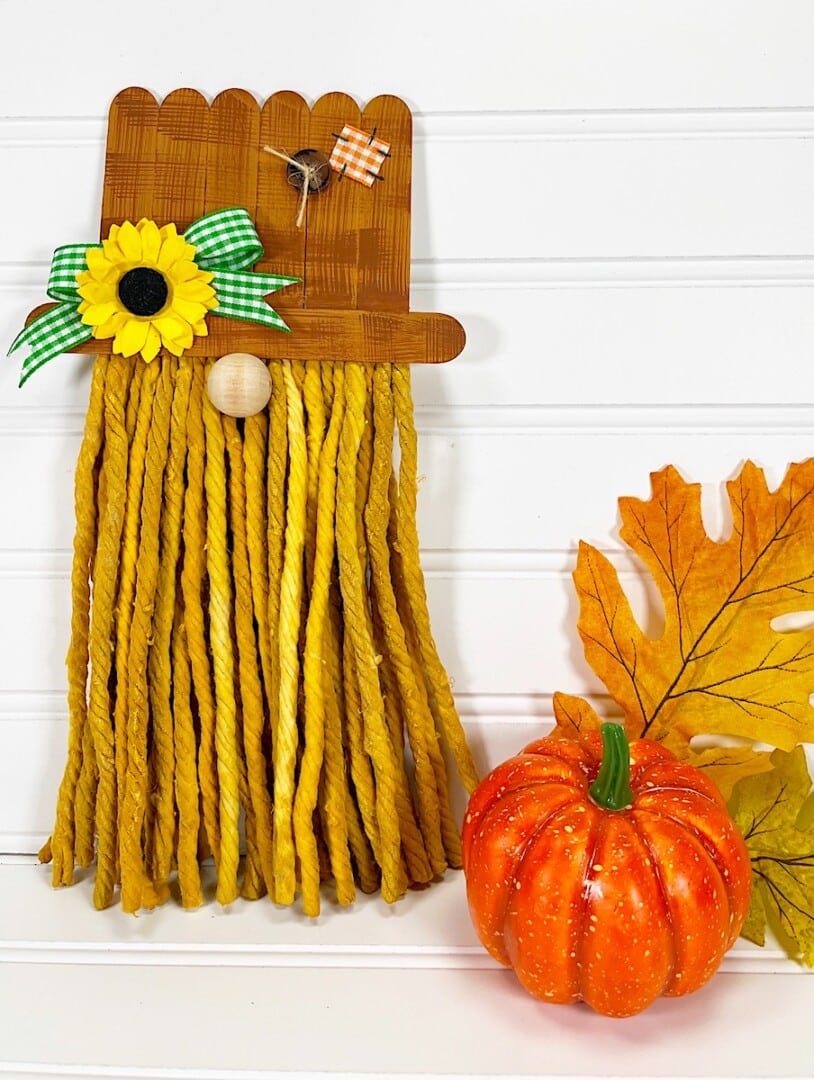 Cute Scarecrow Gnome (Dollar Store DIY) - Single Girl's DIY